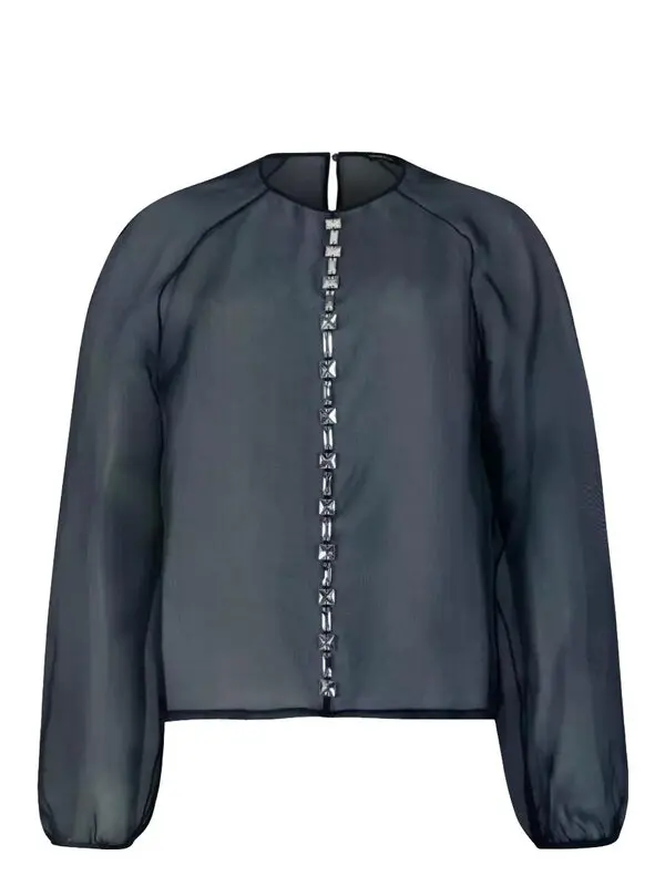 Fabiana Filippi Embellished Blouse - Black