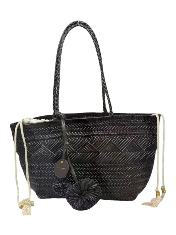 GIANNI CHIARINI Paloma Plaited Shoulder Bag - Brown