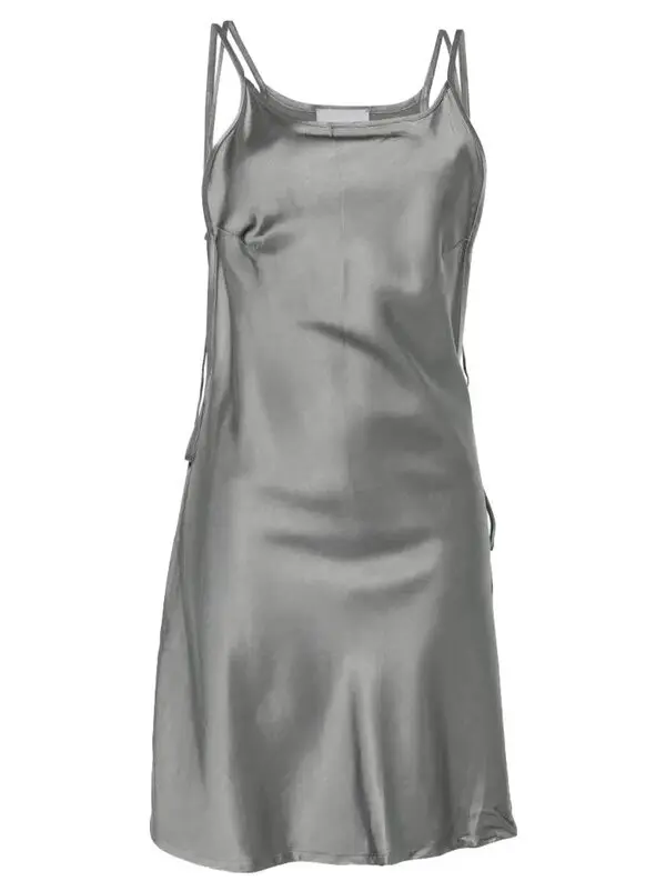 HALFBOY Spaghetti-strap Mini Dress - Grey