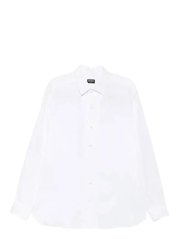 Zegna Linen Shirt - White