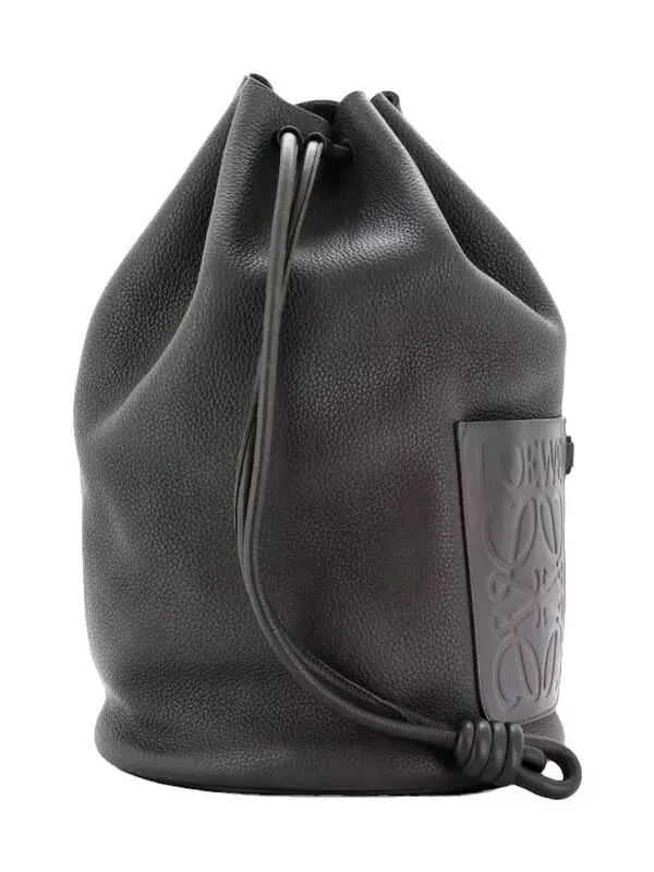 Loewe Sailor Bucket Leather Backpack - Green