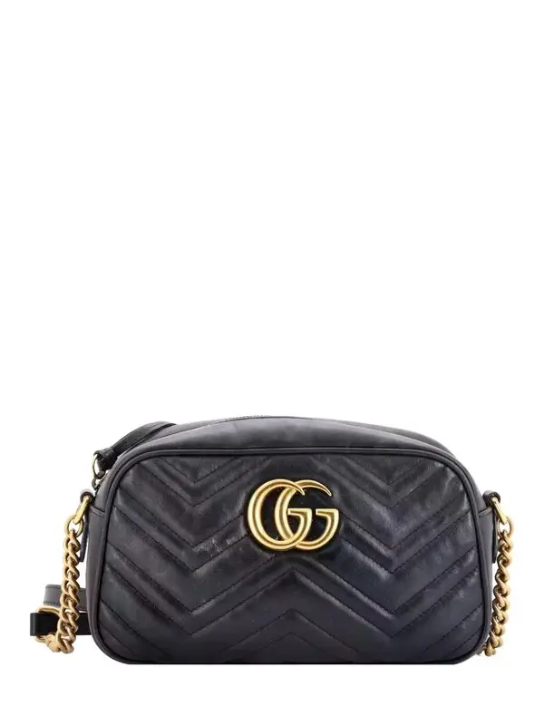 Gucci Gg Marmont Small Crossbody Bag - Black
