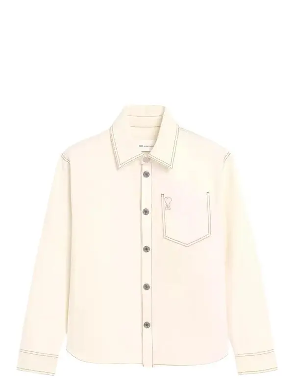 Ami De Coeur Shirt Jacket - Neutrals