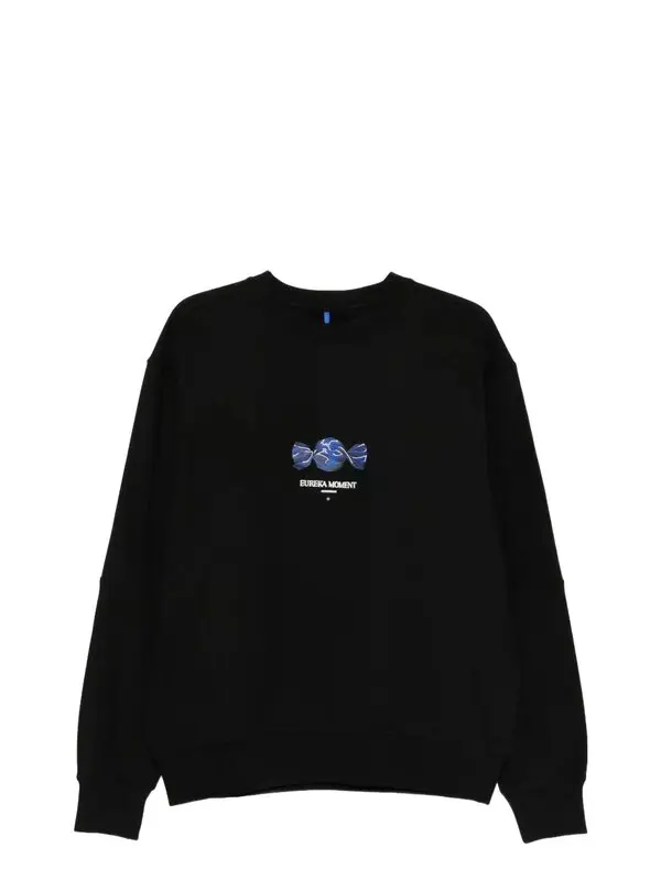 ADER ERROR Graphic-print Sweatshirt - Black