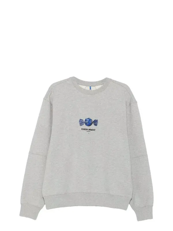 ADER ERROR Graphic-print Sweatshirt - Grey