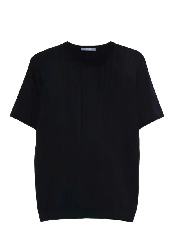 PEOPLE OF SHIBUYA Crew-neck T-shirt - Blue