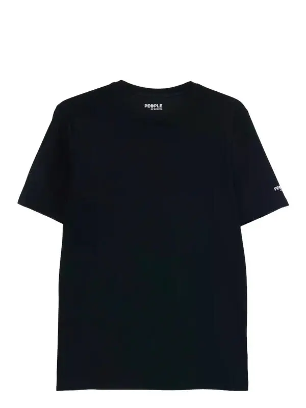 PEOPLE OF SHIBUYA Logo-print T-shirt - Black