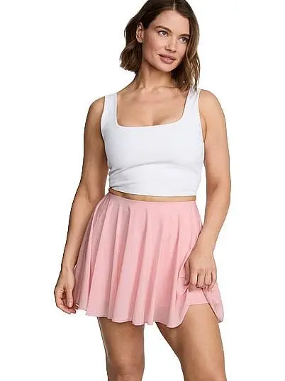 Victoria's Secret Vsx Elevate™ Sheer Radiance Active Skirt - Pink