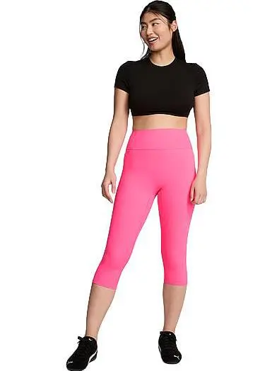 Pink Relay™ Capri Leggings - Pink