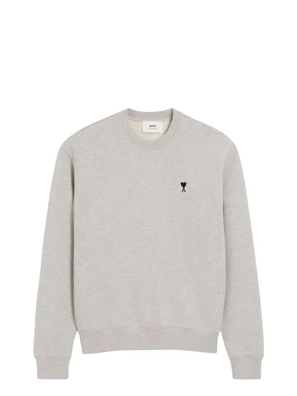 Ami De Coeur Cotton Sweatshirt - Grey
