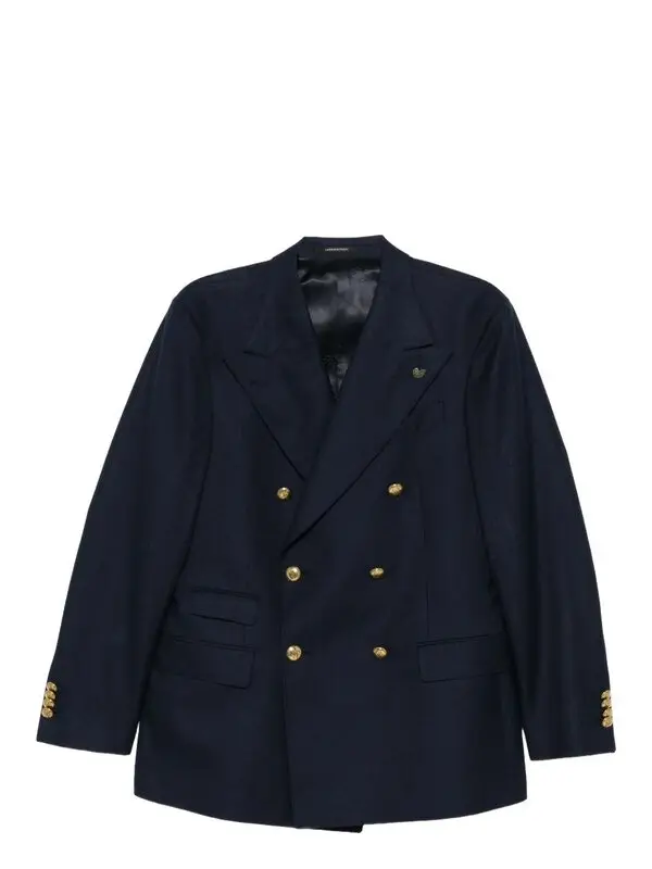 GABRIELE PASINI Double-breasted Blazer - Blue