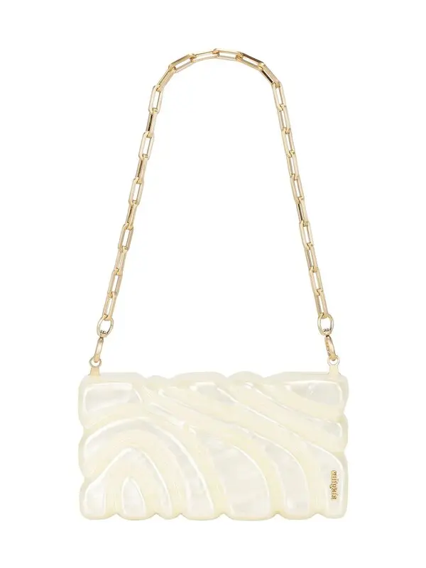 Cult Gaia Aura Bag - White