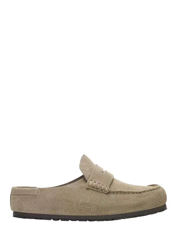 BIRKENSTOCK Naples Suede Loafers - Neutrals