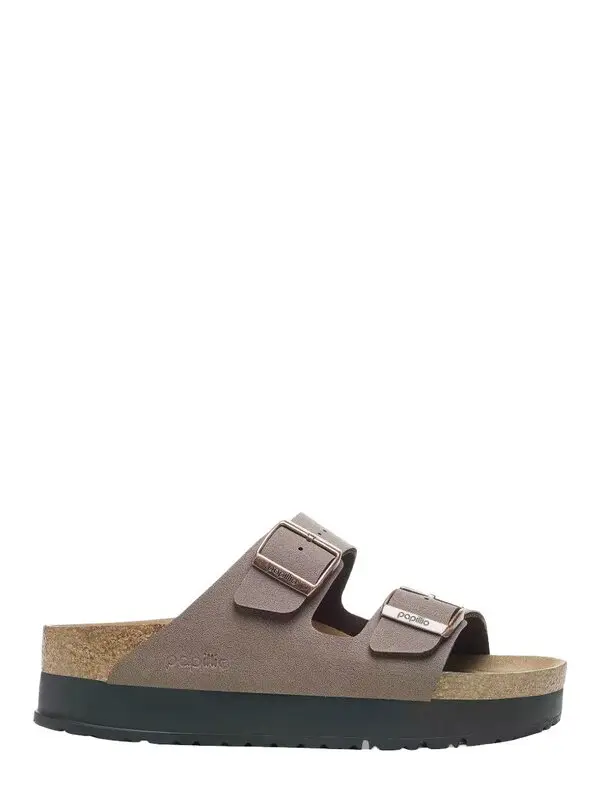 BIRKENSTOCK Arizona Platform Sandals - Neutrals