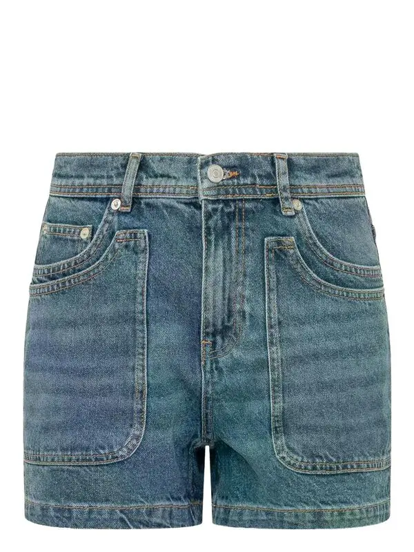 Ba&sh Zevy Pocket Shorts - Blue