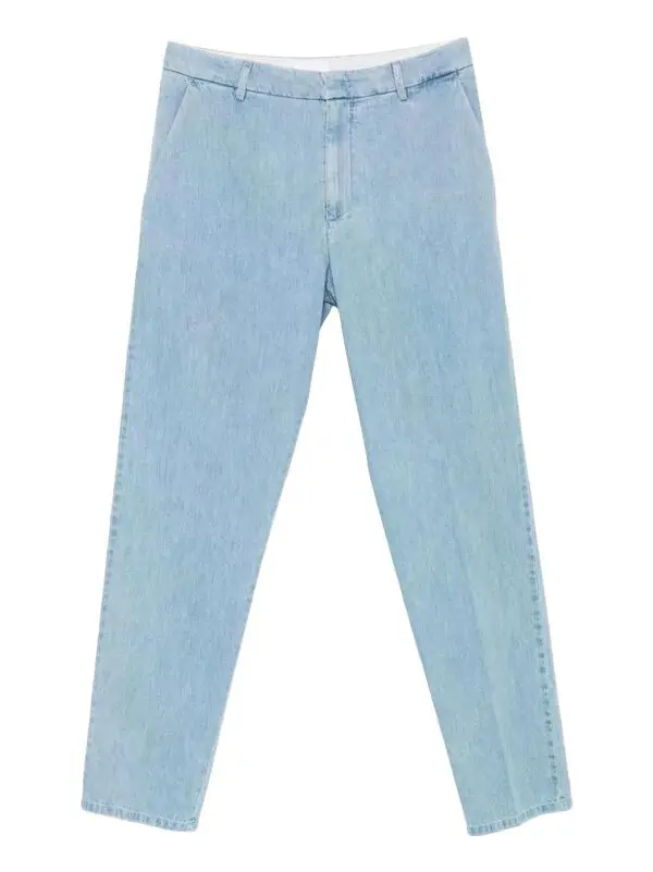 DONDUP Faded-effect Straight-leg Jeans - Blue