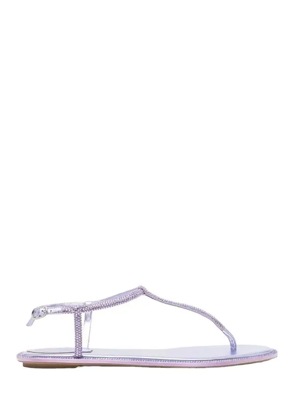 Rene Caovilla Diana Embellished Sandals - Purple