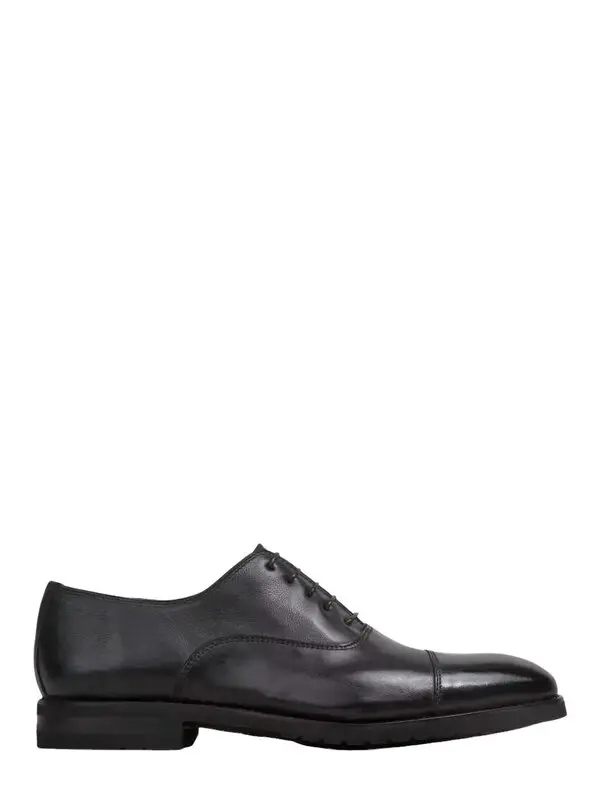 Bontoni Savoia Leather Shoes - Black