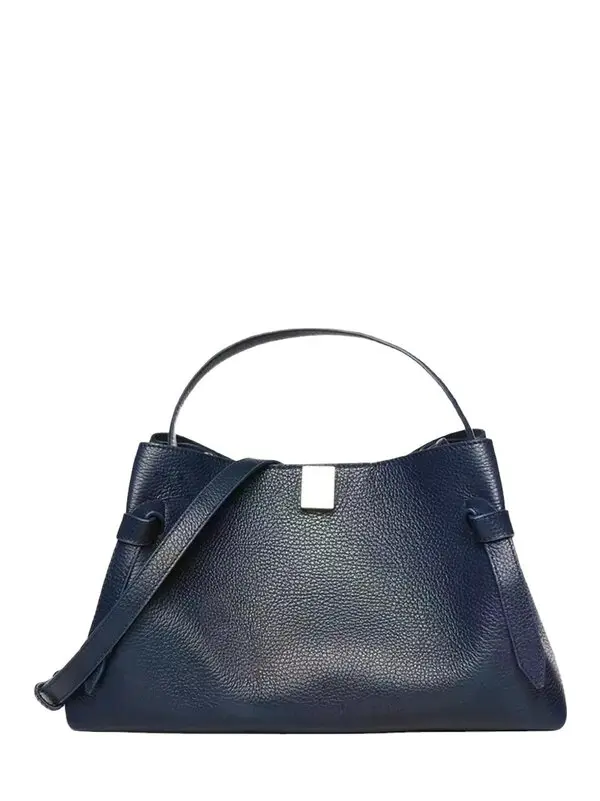 Yuzefi Pebble-grain Leather Tote - Blue