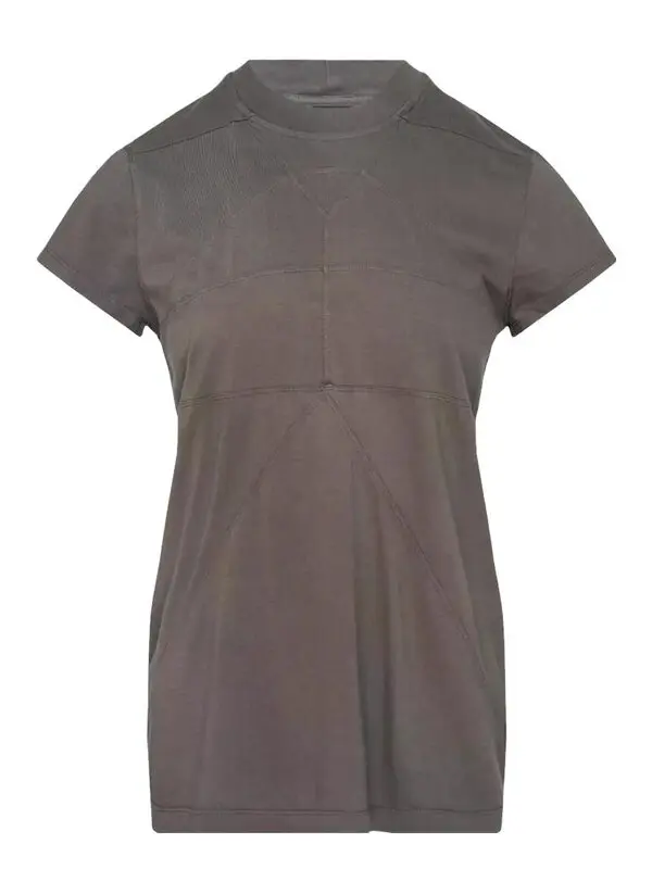 Rick Owens Paneled Crewneck T-shirt - Grey