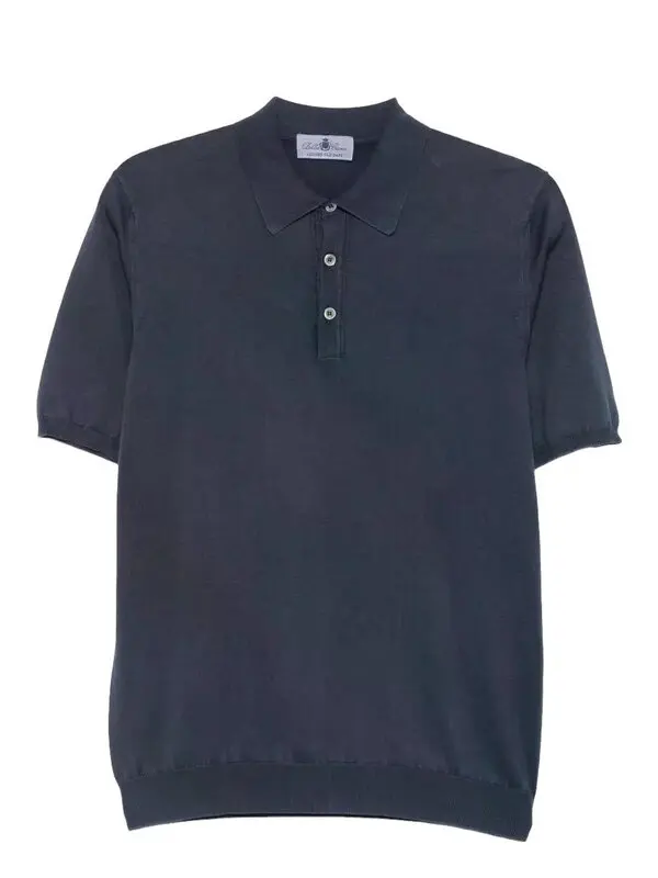 DELLA CIANA Short-sleeve Polo Shirt - Blue