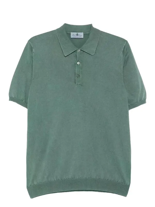 DELLA CIANA Short-sleeve Polo Shirt - Green