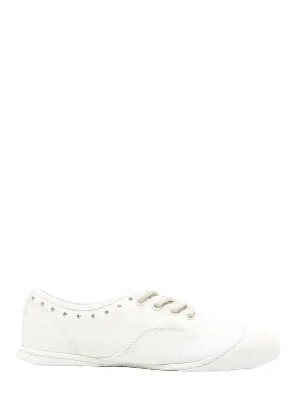 VANS Stud-embellished Lace-up Sneakers - Neutrals