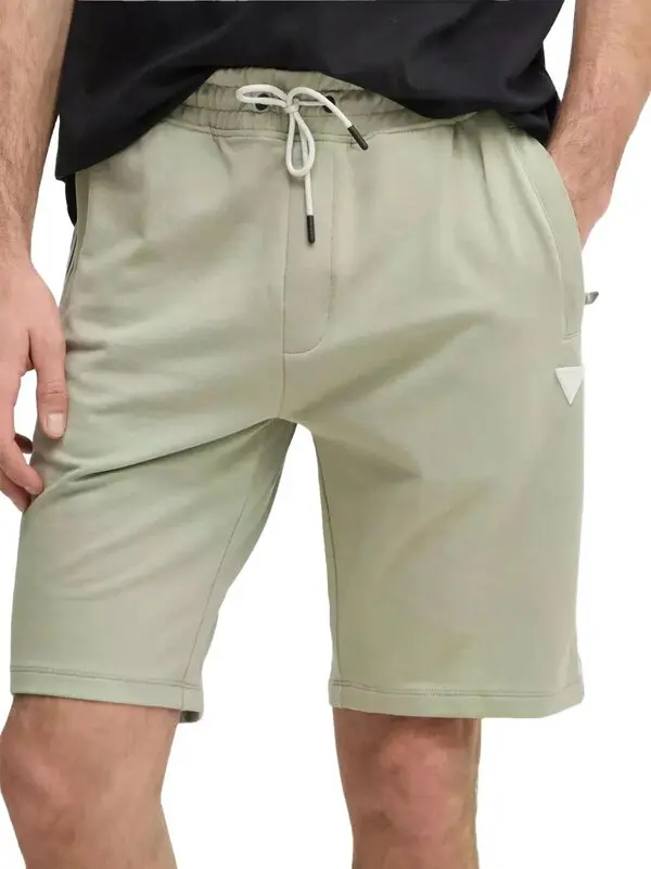 Guess Elasticated-waistband Shorts - Green