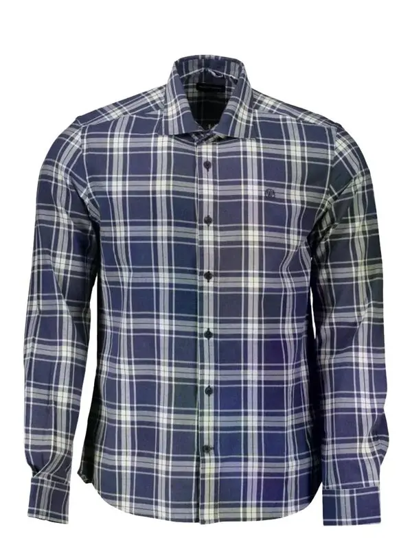 NORTH SAILS Plaid Long-sleeved Shirt - Blue