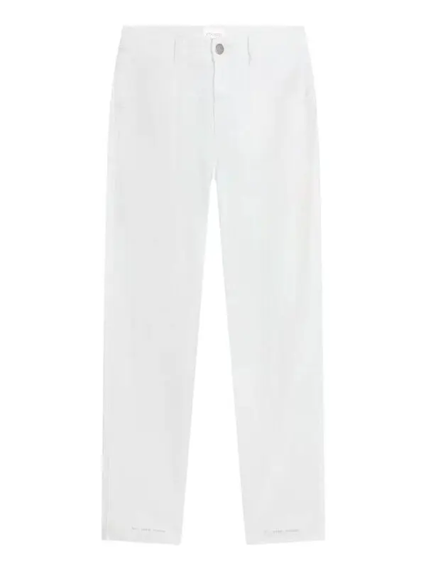 Closed Pedal Pusher Jeans - White