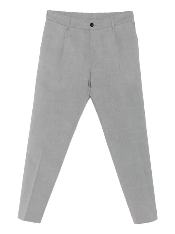 BE ABLE Pleated Trousers - Grey