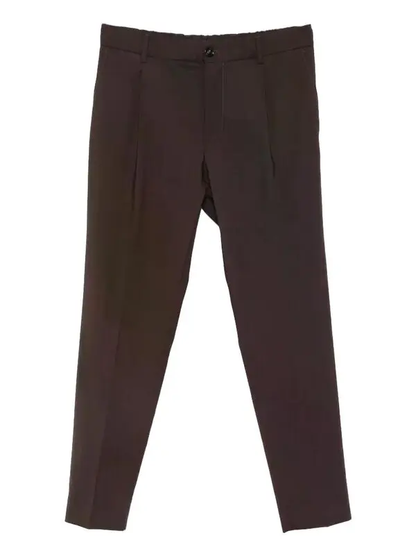 BE ABLE Slim-fit Trousers - Brown