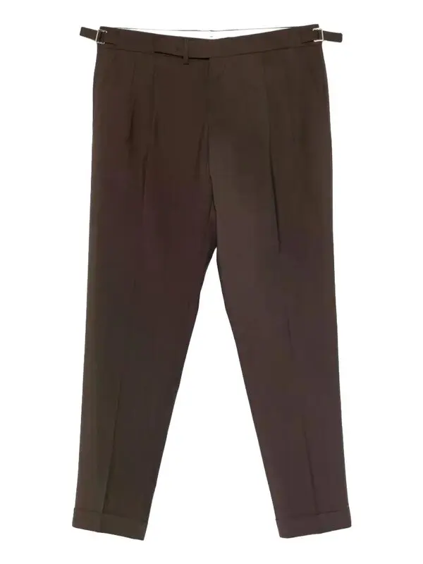 BRIGLIA 1949 Tailored Trousers - Brown