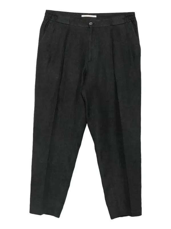 BRIGLIA 1949 Pleated Trousers - Black