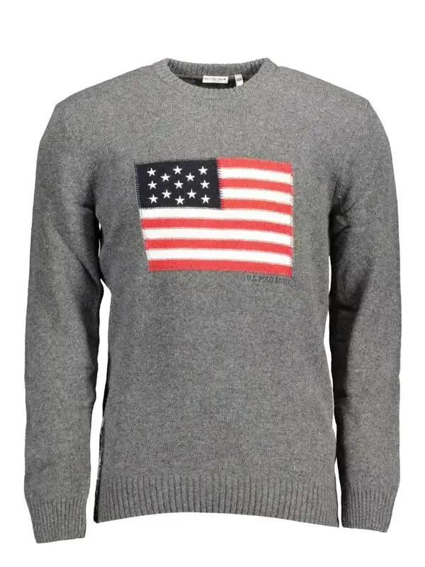 U.s. Polo Assn. Long-sleeved Sweater - Grey