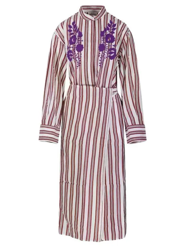 Antik Batik Miradi Midi Dress - White