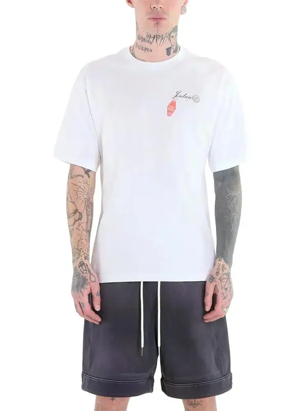 JORDAN Graphic-print T-shirt - White