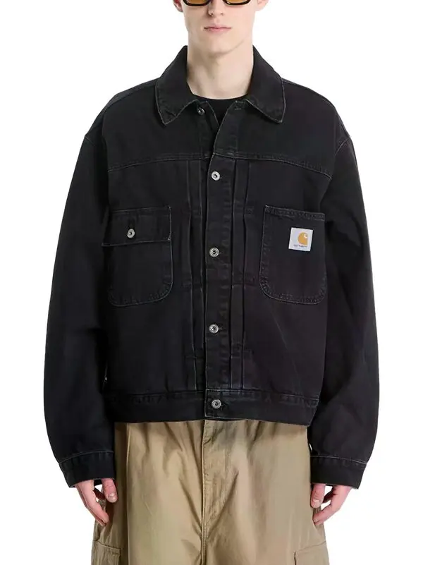 Carhartt Work In Progress Belmar Logo-patch Jacket - Black