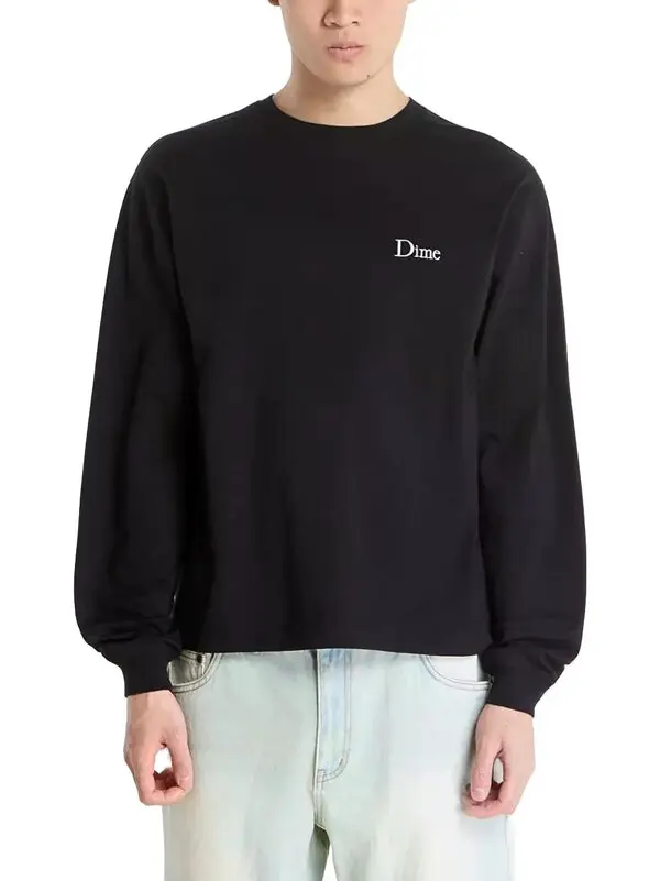 DIME Long-sleeve Top - Black