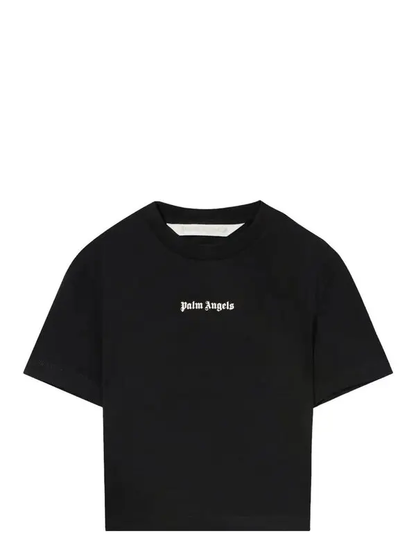 Palm Angels Logo-print T-shirt - Black