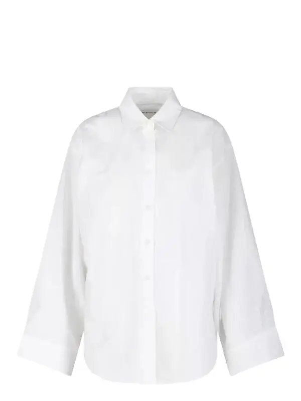 THE FRANKIE SHOP Tila Wide-sleeve Shirt - White