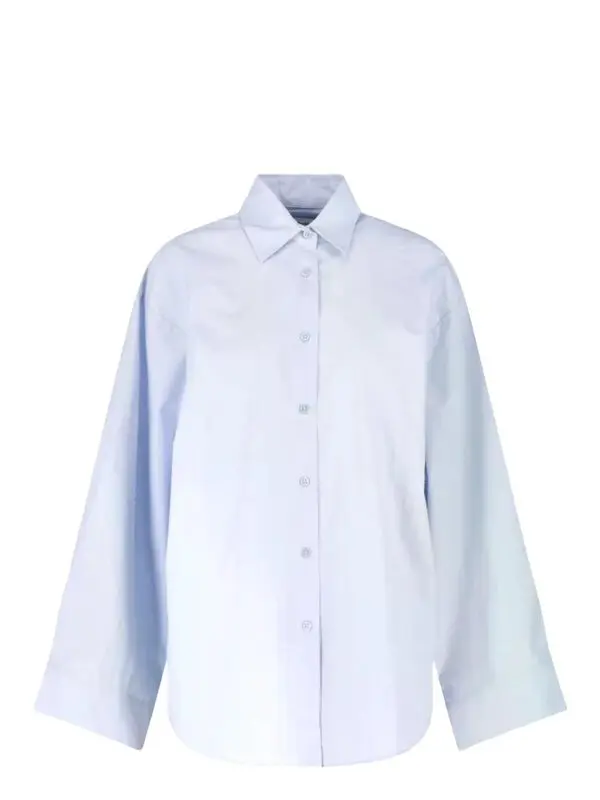 THE FRANKIE SHOP Tila Wide-sleeve Shirt - Blue
