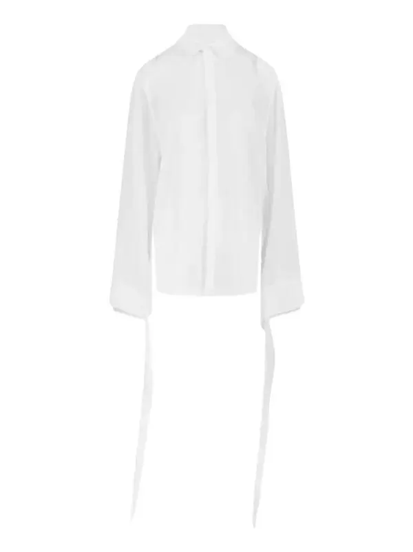 THE FRANKIE SHOP Verlin Tie-cuff Shirt - White