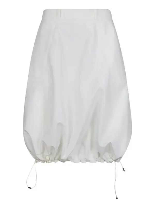 Coperni Tailored Balloon Skirt - White