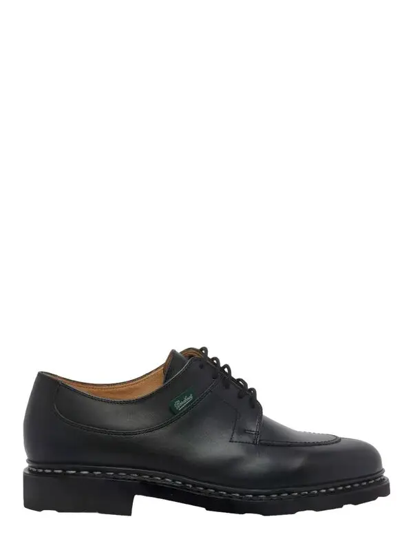 Paraboot Avignon Leather Derby Shoes - Black