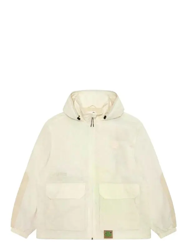 AAPE BY *A BATHING APE Moonface Hooded Jacket - Neutrals
