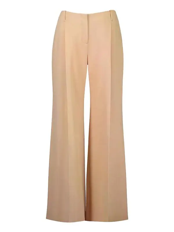 Ermanno Scervino Pressed-crease Wide-leg Trousers - Neutrals