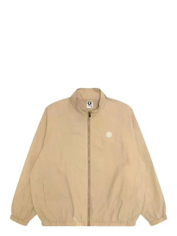 AAPE BY *A BATHING APE Moonface Logo Windbreaker Jacket - Neutrals