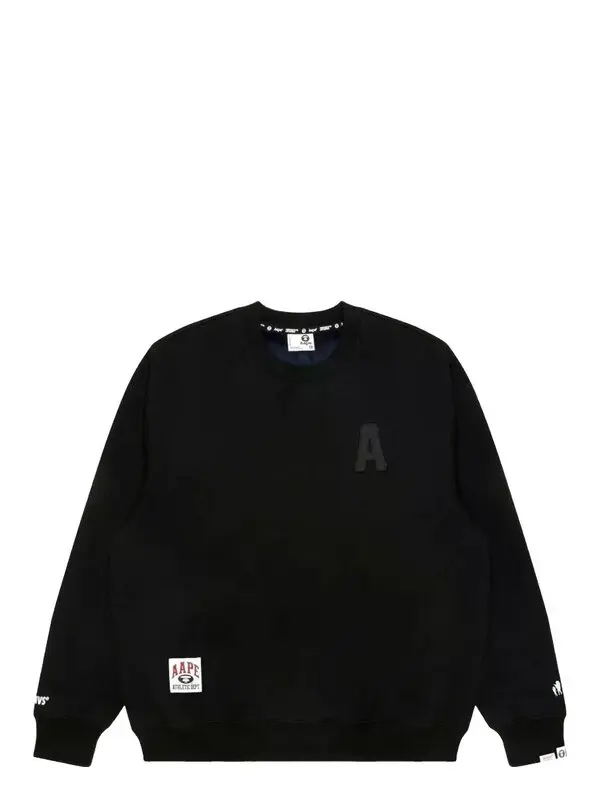 AAPE BY *A BATHING APE Crew-neck Sweater - Black