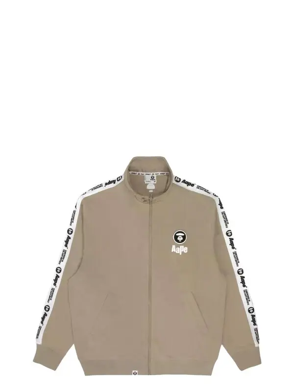 AAPE BY *A BATHING APE Moonface Patch Logo-tape Jacket - Neutrals